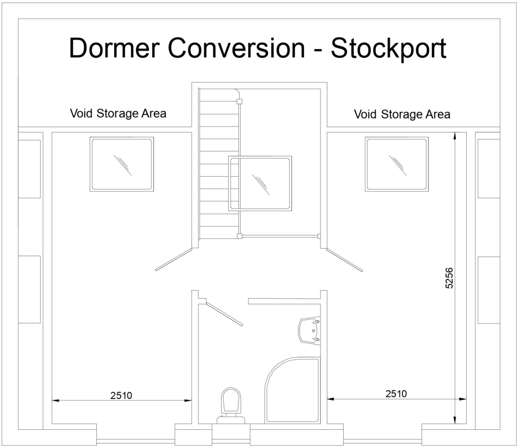 Loft Conversions Plans In Manchester - Velux® & Dormer